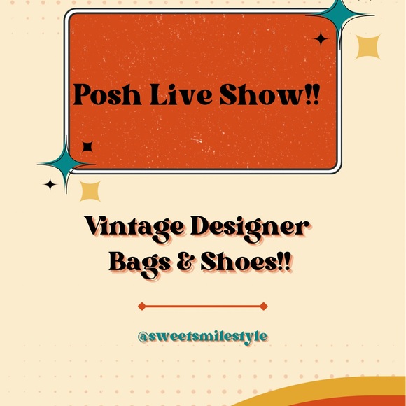 Bags | Posh Live Show Vintage Designer Bags Shoes | Poshmark